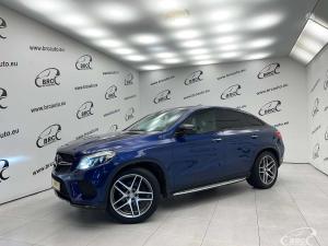Blue Mercedes-Benz GLE 350 2017 in Vilnius, with an engine capacity of 2.99 L and mileage of 301 thousand km for 27900 €, photo  on AUTOMOTO.COM.LV