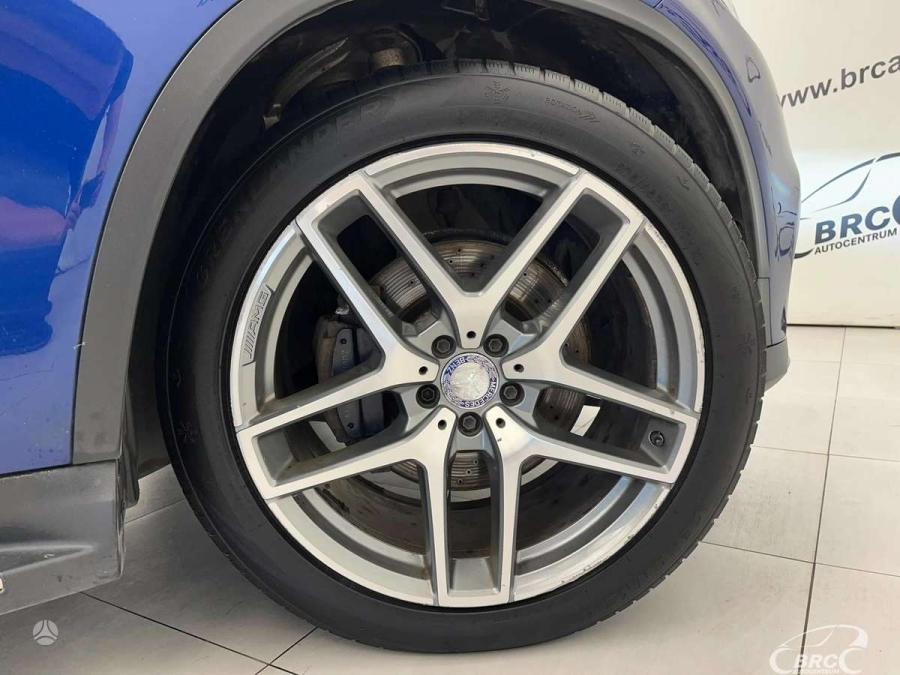 Blue Mercedes-Benz GLE 350 2017 in Vilnius, with an engine capacity of 2.99 L and mileage of 301 thousand km for 26900 €, photo 15 on AUTOMOTO.COM.LV