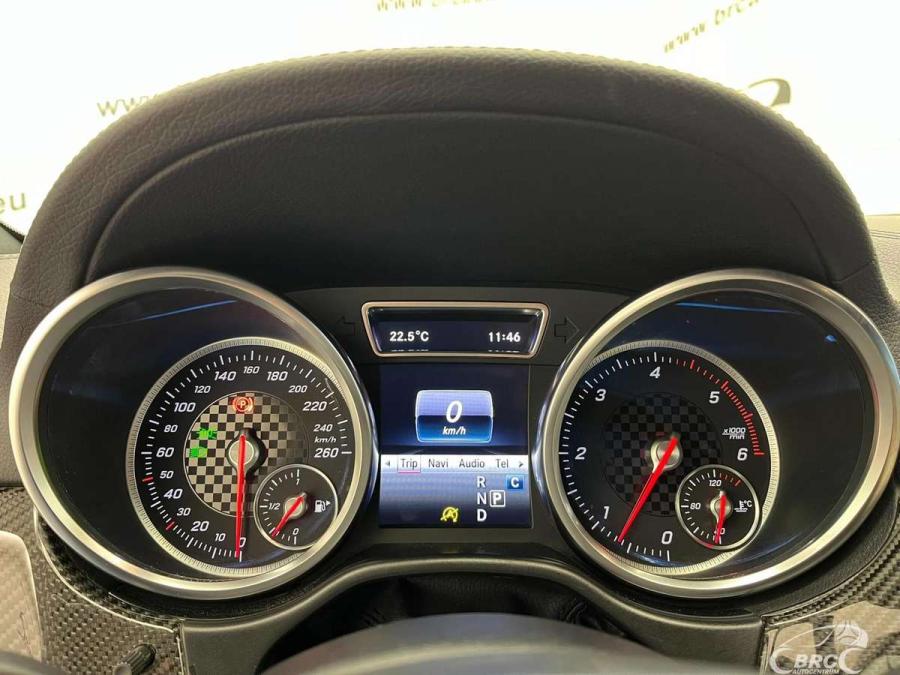 Blue Mercedes-Benz GLE 350 2017 in Vilnius, with an engine capacity of 2.99 L and mileage of 301 thousand km for 26900 €, photo 22 on AUTOMOTO.COM.LV