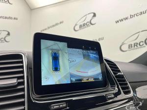 Blue Mercedes-Benz GLE 350 2017 in Vilnius, with an engine capacity of 2.99 L and mileage of 301 thousand km for 26900 €, photo 31 on AUTOMOTO.COM.LV