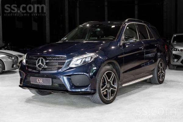 Zils Mercedes-Benz GLE 350 2018 Rīga, ar dzinēja tilpumu 3.00 L un nobraukumu 171 tūkst. km par 27950 €, foto 1 vietnē AUTOMOTO.COM.LV
