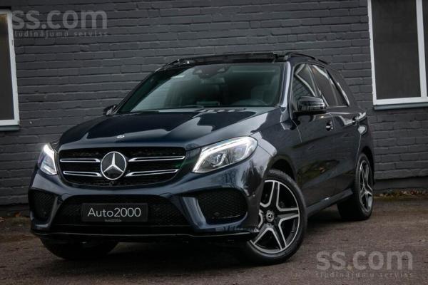 Zils Mercedes-Benz GLE 350 2018 Tukums, ar dzinēja tilpumu 3.00 L un nobraukumu 120 tūkst. km par 34490 €, foto 2 vietnē AUTOMOTO.COM.LV