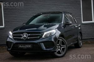 Zils Mercedes-Benz GLE 350 2018 Tukums, ar dzinēja tilpumu 3.00 L un nobraukumu 120 tūkst. km par 34490 €, foto 2 vietnē AUTOMOTO.COM.LV