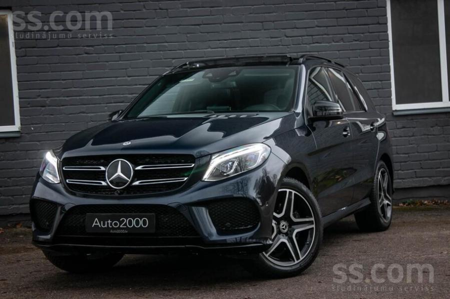 Zils Mercedes-Benz GLE 350 2018 Tukums, ar dzinēja tilpumu 3.00 L un nobraukumu 120 tūkst. km par 34490 €, foto 2 vietnē AUTOMOTO.COM.LV