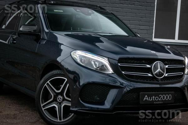 Zils Mercedes-Benz GLE 350 2018 Tukums, ar dzinēja tilpumu 3.00 L un nobraukumu 120 tūkst. km par 34490 €, foto 3 vietnē AUTOMOTO.COM.LV