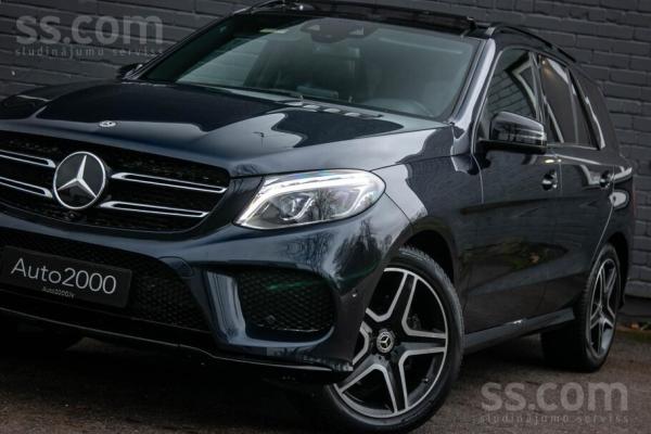 Zils Mercedes-Benz GLE 350 2018 Tukums, ar dzinēja tilpumu 3.00 L un nobraukumu 120 tūkst. km par 34490 €, foto 4 vietnē AUTOMOTO.COM.LV