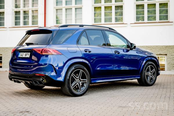 Blue Mercedes-Benz GLE 350 2020 in Tallinn, with an engine capacity of 2.00 L and mileage of 164 thousand km for 43500 €, photo 6 on AUTOMOTO.COM.LV