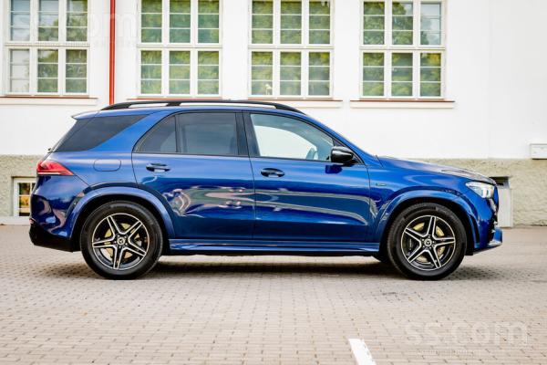 Blue Mercedes-Benz GLE 350 2020 in Tallinn, with an engine capacity of 2.00 L and mileage of 164 thousand km for 43500 €, photo 7 on AUTOMOTO.COM.LV