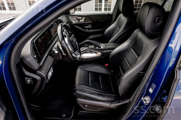 Blue Mercedes-Benz GLE 350 2020 in Tallinn, with an engine capacity of 2.00 L and mileage of 164 thousand km for 43500 €, photo 10 on AUTOMOTO.COM.LV
