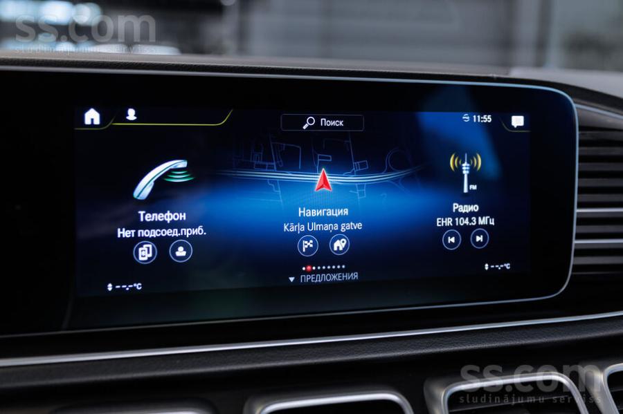 Zils Mercedes-Benz GLE 350 2020 Rīga, ar dzinēja tilpumu 3.00 L un nobraukumu 193 tūkst. km par 56000 €, foto 9 vietnē AUTOMOTO.COM.LV