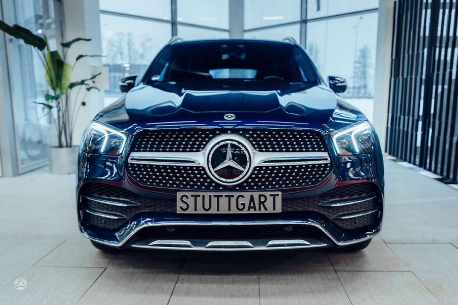 Zils Mercedes-Benz GLE 350 2021 Rīga, ar dzinēja tilpumu 2.93 L un nobraukumu 118 tūkst. km par 60000 €, foto 2 vietnē AUTOMOTO.COM.LV