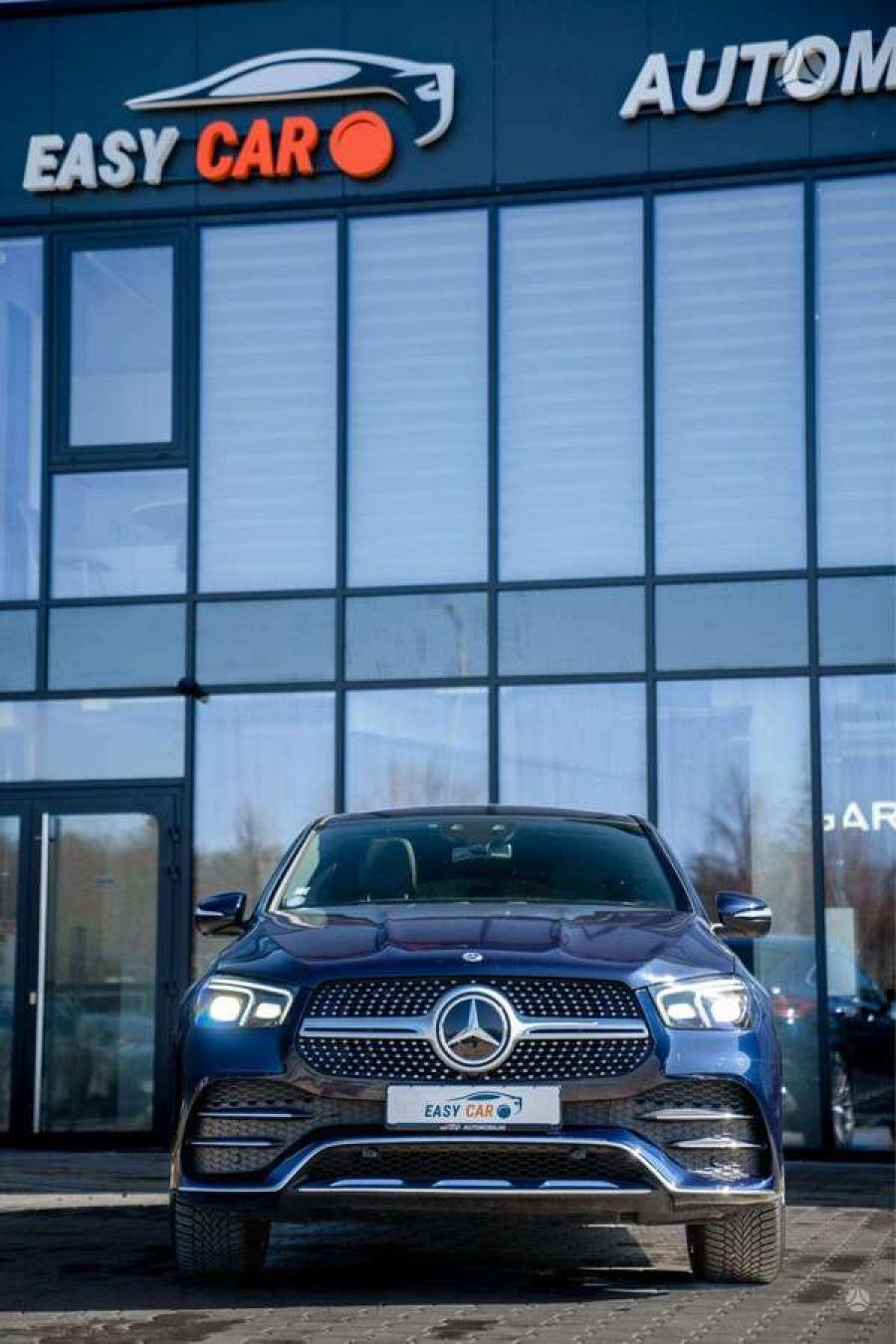 Blue Mercedes-Benz GLE 350 2021 in Vilnius, with an engine capacity of 0.00 L and mileage of 178 thousand km for 53300 €, photo 5 on AUTOMOTO.COM.LV