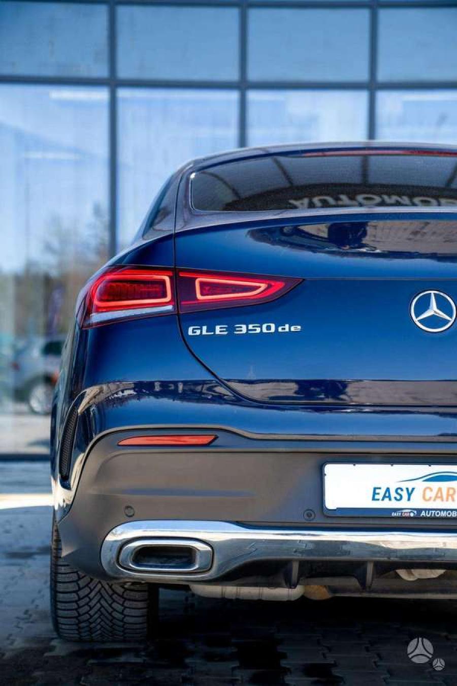 Blue Mercedes-Benz GLE 350 2021 in Vilnius, with an engine capacity of 0.00 L and mileage of 178 thousand km for 53300 €, photo 16 on AUTOMOTO.COM.LV