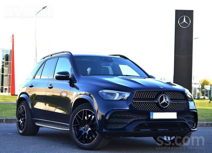 Zils Mercedes-Benz GLE 350 2021 Rīga, ar dzinēja tilpumu 2.00 L un nobraukumu 129 tūkst. km par 50900 €, foto 1 vietnē AUTOMOTO.COM.LV
