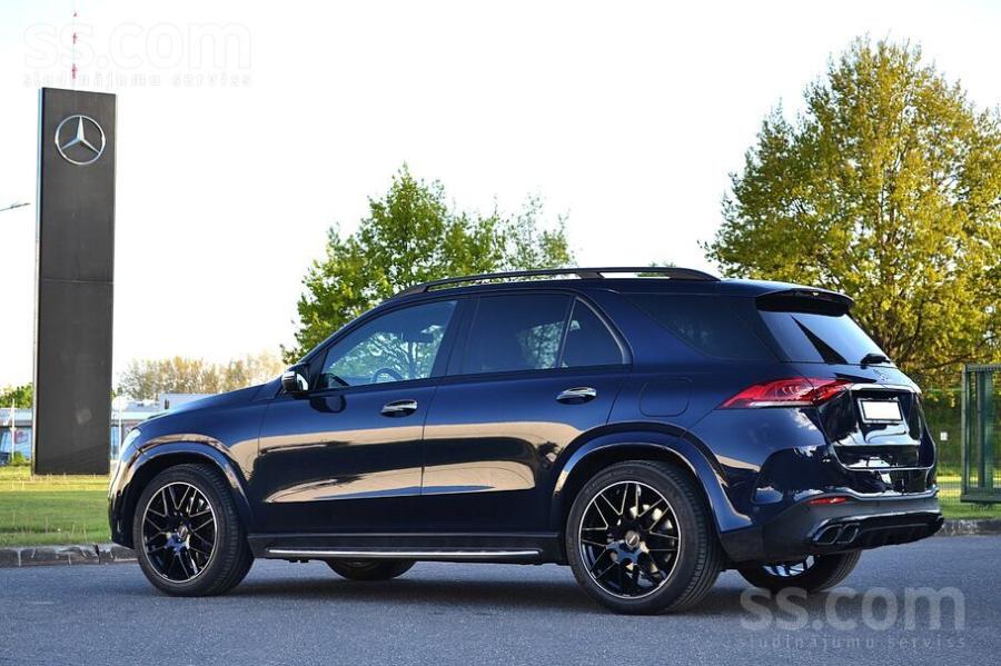Zils Mercedes-Benz GLE 350 2021 Rīga, ar dzinēja tilpumu 2.00 L un nobraukumu 129 tūkst. km par 50900 €, foto 7 vietnē AUTOMOTO.COM.LV