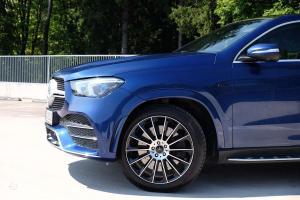 Blue Mercedes-Benz GLE 350 2021 in Vilnius, with an engine capacity of 1.95 L and mileage of 122 thousand km for 51000 €, photo 10 on AUTOMOTO.COM.LV