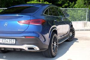 Blue Mercedes-Benz GLE 350 2021 in Vilnius, with an engine capacity of 1.95 L and mileage of 122 thousand km for 51000 €, photo 18 on AUTOMOTO.COM.LV