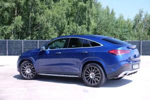 Blue Mercedes-Benz GLE 350 2021 in Vilnius, with an engine capacity of 1.95 L and mileage of 122 thousand km for 51000 €, photo 21 on AUTOMOTO.COM.LV