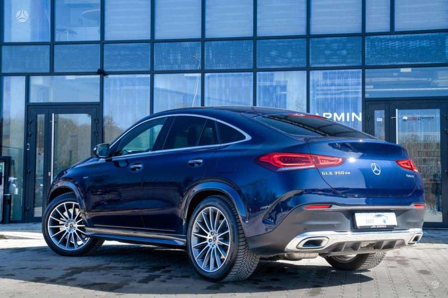 Zils Mercedes-Benz GLE 350 2021 Viļņa, ar dzinēja tilpumu 0.00 L un nobraukumu 183 tūkst. km par 52900 €, foto 9 vietnē AUTOMOTO.COM.LV
