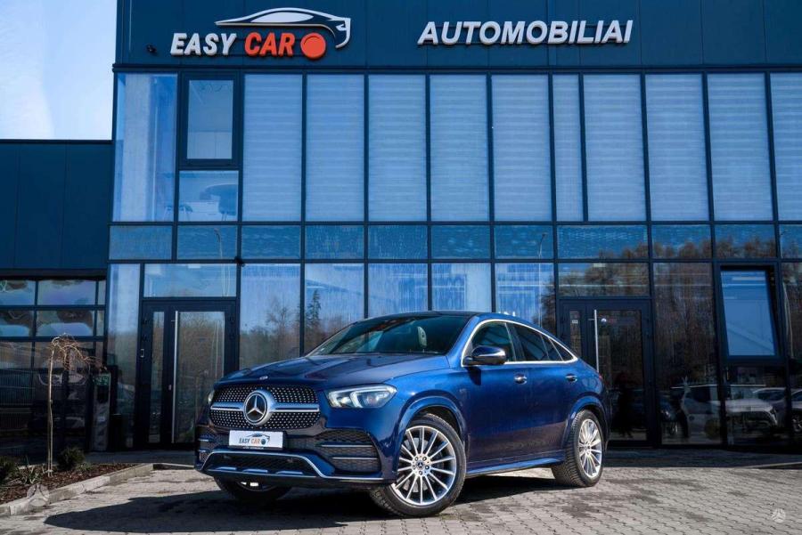 Zils Mercedes-Benz GLE 350 2021 Viļņa, ar dzinēja tilpumu 0.00 L un nobraukumu 183 tūkst. km par 52600 €, foto 1 vietnē AUTOMOTO.COM.LV