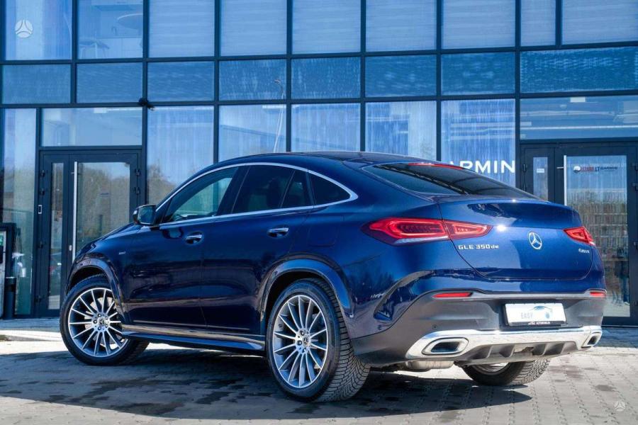 Zils Mercedes-Benz GLE 350 2021 Viļņa, ar dzinēja tilpumu 0.00 L un nobraukumu 183 tūkst. km par 52600 €, foto 9 vietnē AUTOMOTO.COM.LV