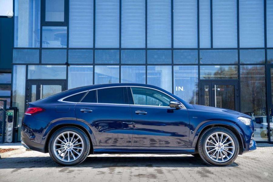 Blue Mercedes-Benz GLE 350 2021 in Vilnius, with an engine capacity of 0.00 L and mileage of 183 thousand km for 52600 €, photo 12 on AUTOMOTO.COM.LV