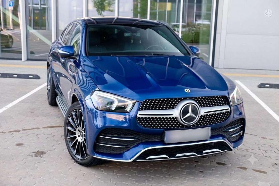 Синий Мерседес ГЛE 350 2021 в Вильнюс, объемом двигателя 1.95 л и пробегом 122 тыс. км за 48000 €, фото 11 на AUTOMOTO.COM.LV