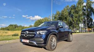 Синий Мерседес ГЛE 350 2022 в Вильнюс, объемом двигателя 1.95 л и пробегом 186 тыс. км за 42349 €, фото  на AUTOMOTO.COM.LV