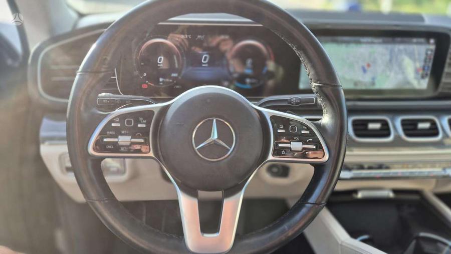 Синий Мерседес ГЛE 350 2022 в Вильнюс, объемом двигателя 1.95 л и пробегом 186 тыс. км за 42349 €, фото 9 на AUTOMOTO.COM.LV