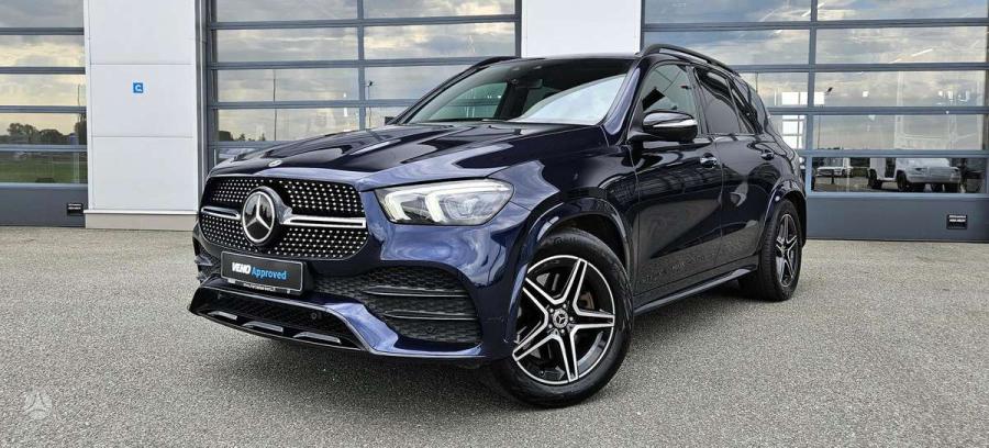 Zils Mercedes-Benz GLE 350 2022 Klaipėda, ar dzinēja tilpumu 2.00 L un nobraukumu 81 tūkst. km par 49999 €, foto 10 vietnē AUTOMOTO.COM.LV
