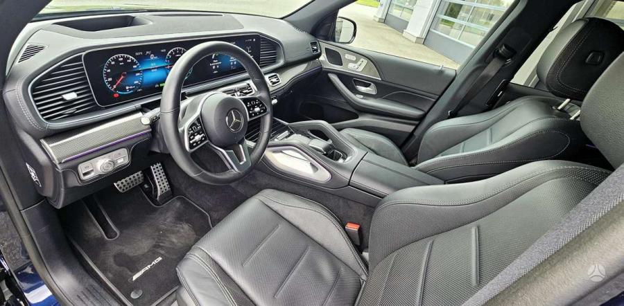 Zils Mercedes-Benz GLE 350 2022 Klaipėda, ar dzinēja tilpumu 2.00 L un nobraukumu 81 tūkst. km par 49999 €, foto 18 vietnē AUTOMOTO.COM.LV