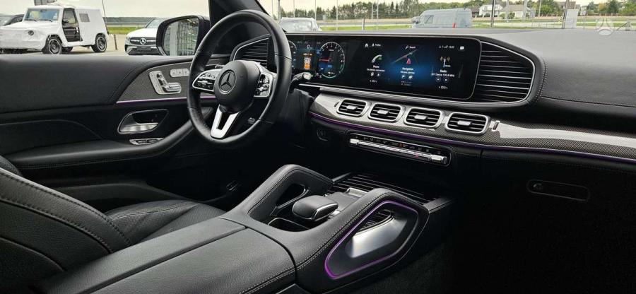 Zils Mercedes-Benz GLE 350 2022 Klaipėda, ar dzinēja tilpumu 2.00 L un nobraukumu 81 tūkst. km par 49999 €, foto 27 vietnē AUTOMOTO.COM.LV