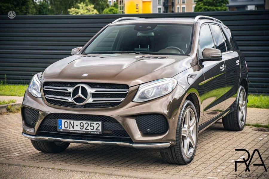 Brūns Mercedes-Benz GLE 350 2016 Rīga, ar dzinēja tilpumu 2.99 L un nobraukumu 183 tūkst. km par 22990 €, foto 1 vietnē AUTOMOTO.COM.LV