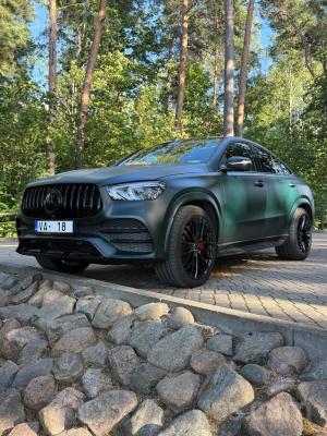 Zaļš Mercedes-Benz GLE 350 2021 Rīga, ar dzinēja tilpumu 3.00 L un nobraukumu 70 tūkst. km par 58500 €, foto  vietnē AUTOMOTO.COM.LV