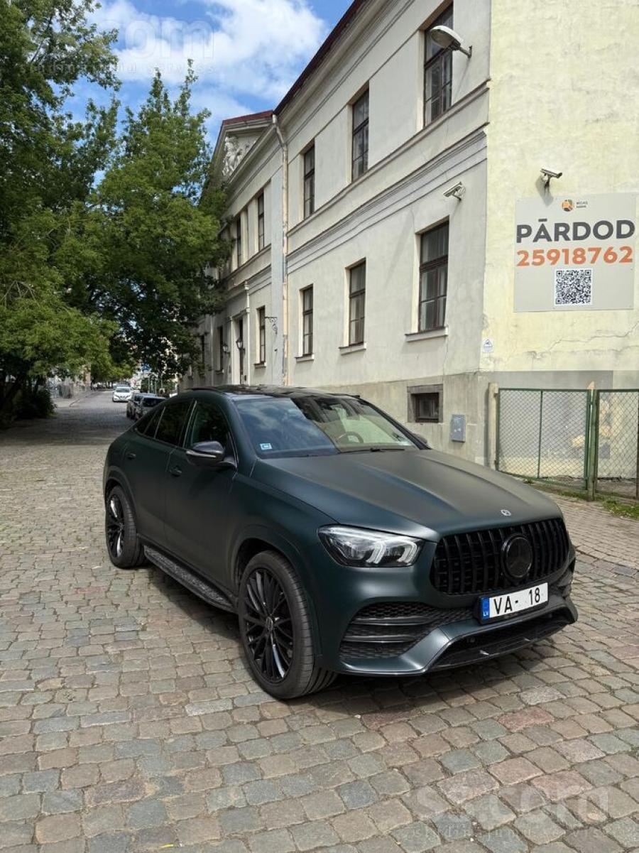 Zaļš Mercedes-Benz GLE 350 2021 Rīga, ar dzinēja tilpumu 3.00 L un nobraukumu 70 tūkst. km par 58500 €, foto 4 vietnē AUTOMOTO.COM.LV