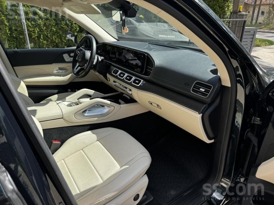 Green Mercedes-Benz GLE 350 2020 in Riga, with an engine capacity of 3.00 L and mileage of 97 thousand km for 49900 €, photo 9 on AUTOMOTO.COM.LV