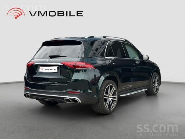 Green Mercedes-Benz GLE 350 2020 in Riga, with an engine capacity of 3.00 L and mileage of 98 thousand km for 51900 €, photo 2 on AUTOMOTO.COM.LV