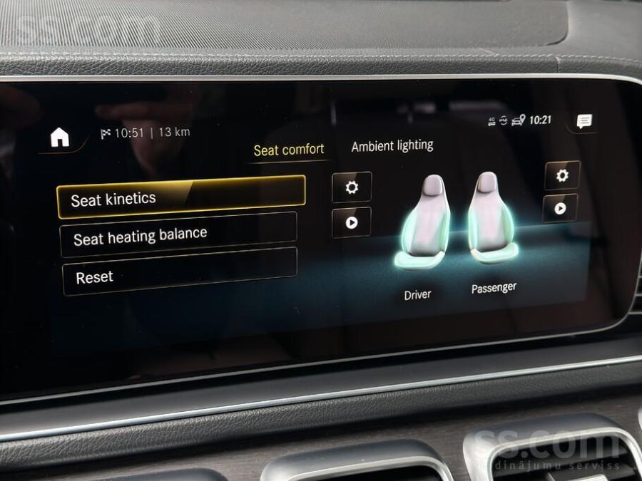 Зеленый Мерседес ГЛE 350 2020 в Рига, объемом двигателя 3.00 л и пробегом 98 тыс. км за 51900 €, фото 14 на AUTOMOTO.COM.LV