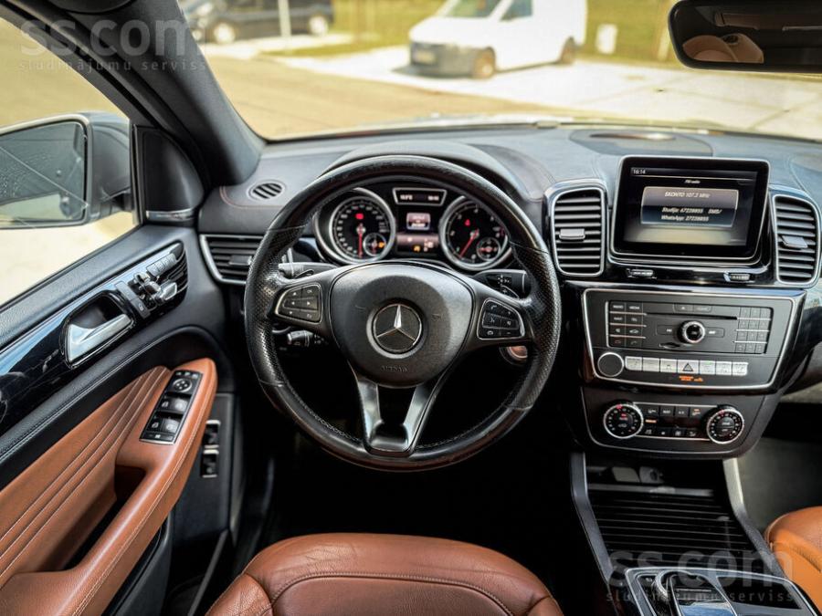 Серый Мерседес ГЛE 350 2015 в Рига, объемом двигателя 3.00 л и пробегом 240 тыс. км за 23800 €, фото 12 на AUTOMOTO.COM.LV