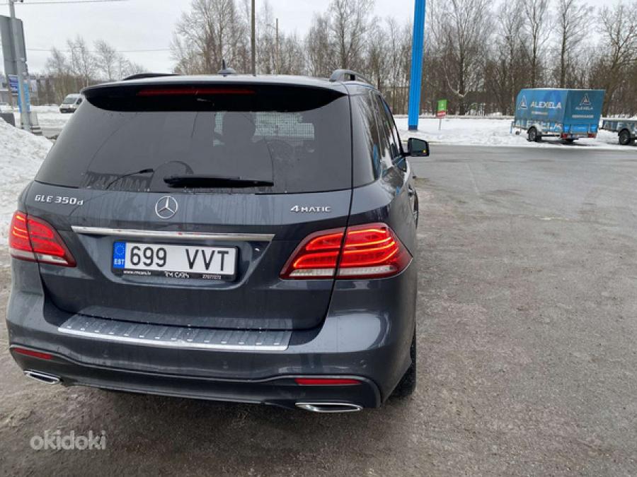 Pelēks Mercedes-Benz GLE 350 2015 Tallina, ar dzinēja tilpumu 3.00 L un nobraukumu 204 tūkst. km par 25000 €, foto 5 vietnē AUTOMOTO.COM.LV