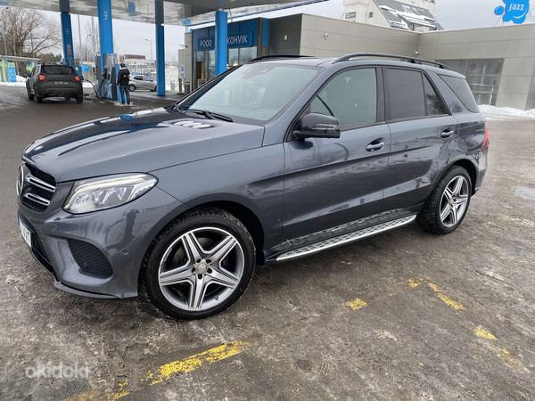 Grey Mercedes-Benz GLE 350 2015 in Tallinn, with an engine capacity of 3.00 L and mileage of 204 thousand km for 25000 €, photo 7 on AUTOMOTO.COM.LV