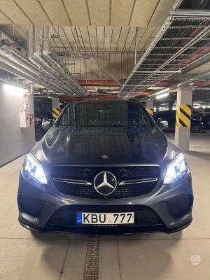 Pelēks Mercedes-Benz GLE 350 2016 Kauņa, ar dzinēja tilpumu 2.99 L un nobraukumu 215 tūkst. km par 31500 €, foto 2 vietnē AUTOMOTO.COM.LV