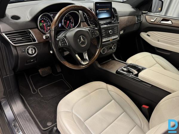 Grey Mercedes-Benz GLE 350 2016 in Marupe, with an engine capacity of 3.00 L and mileage of 224 thousand km for 27990 €, photo 8 on AUTOMOTO.COM.LV