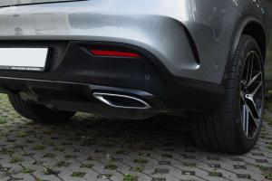 Grey Mercedes-Benz GLE 350 2016 in Vilnius, with an engine capacity of 2.99 L and mileage of 138 thousand km for 32000 €, photo 12 on AUTOMOTO.COM.LV