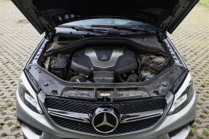 Grey Mercedes-Benz GLE 350 2016 in Vilnius, with an engine capacity of 2.99 L and mileage of 138 thousand km for 32000 €, photo 27 on AUTOMOTO.COM.LV