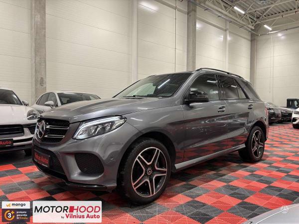 Grey Mercedes-Benz GLE 350 2017 in Vilnius, with an engine capacity of 3.50 L and mileage of 199 thousand km for 20990 €, photo 1 on AUTOMOTO.COM.LV