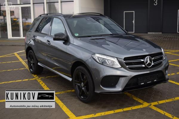 Pelēks Mercedes-Benz GLE 350 2017 Viļņa, ar dzinēja tilpumu 3.00 L un nobraukumu 282 tūkst. km par 22700 €, foto  vietnē AUTOMOTO.COM.LV