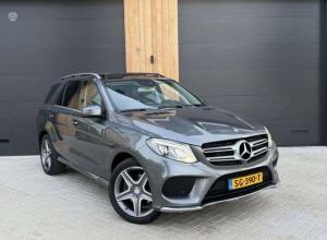 Pelēks Mercedes-Benz GLE 350 2017 Kauņa, ar dzinēja tilpumu 2.99 L un nobraukumu 320 tūkst. km par 20200 €, foto  vietnē AUTOMOTO.COM.LV