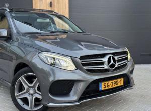 Pelēks Mercedes-Benz GLE 350 2017 Kauņa, ar dzinēja tilpumu 2.99 L un nobraukumu 320 tūkst. km par 20200 €, foto 3 vietnē AUTOMOTO.COM.LV