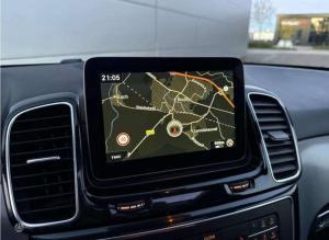 Pelēks Mercedes-Benz GLE 350 2017 Kauņa, ar dzinēja tilpumu 2.99 L un nobraukumu 320 tūkst. km par 20200 €, foto 24 vietnē AUTOMOTO.COM.LV